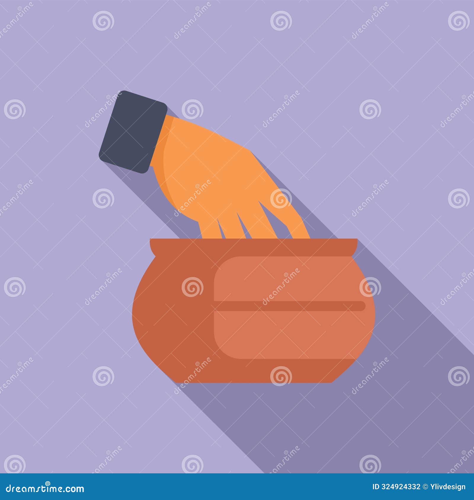 Magician Hand Casting Spell Over Boiling Cauldron Potion Stock ...