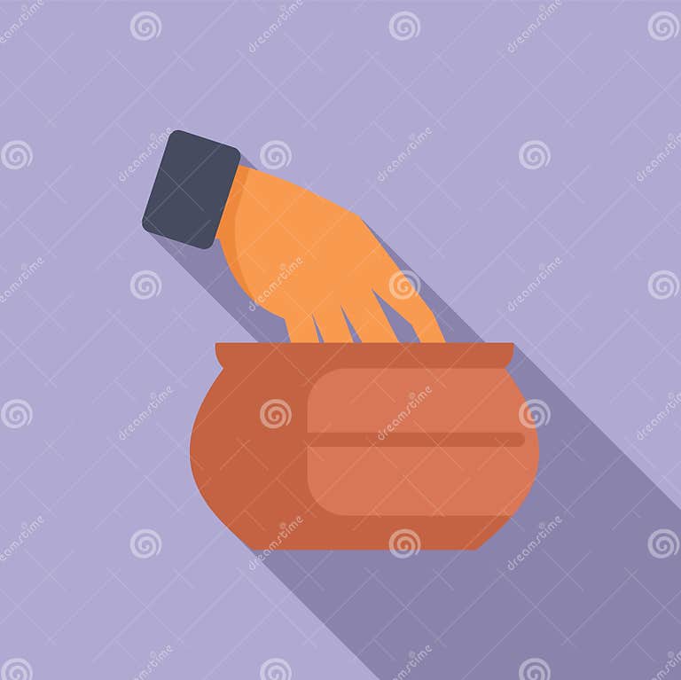 Magician Hand Casting Spell Over Boiling Cauldron Potion Stock ...