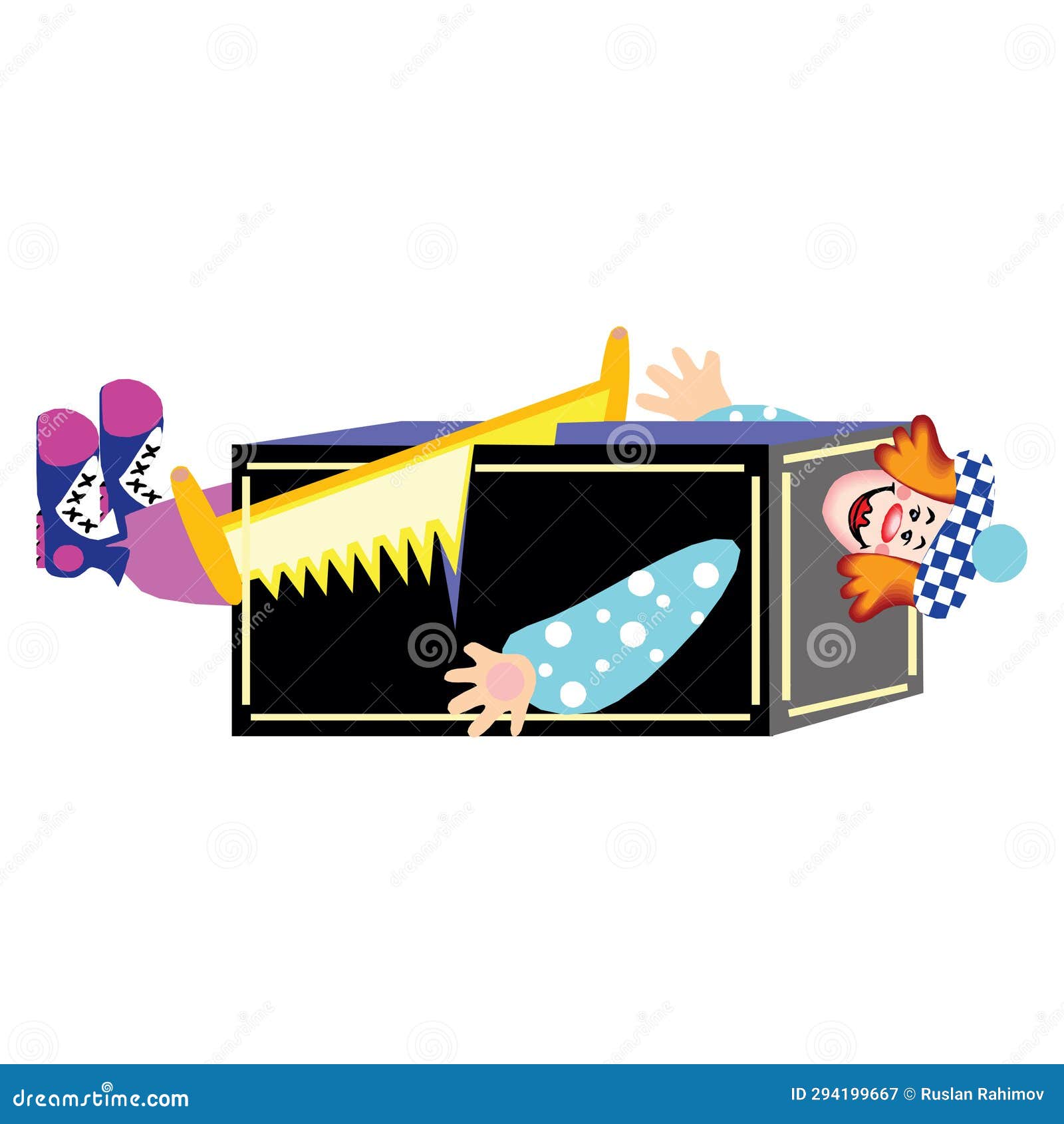 Magician Illusionist Object for Making Trick Isolated on White ...