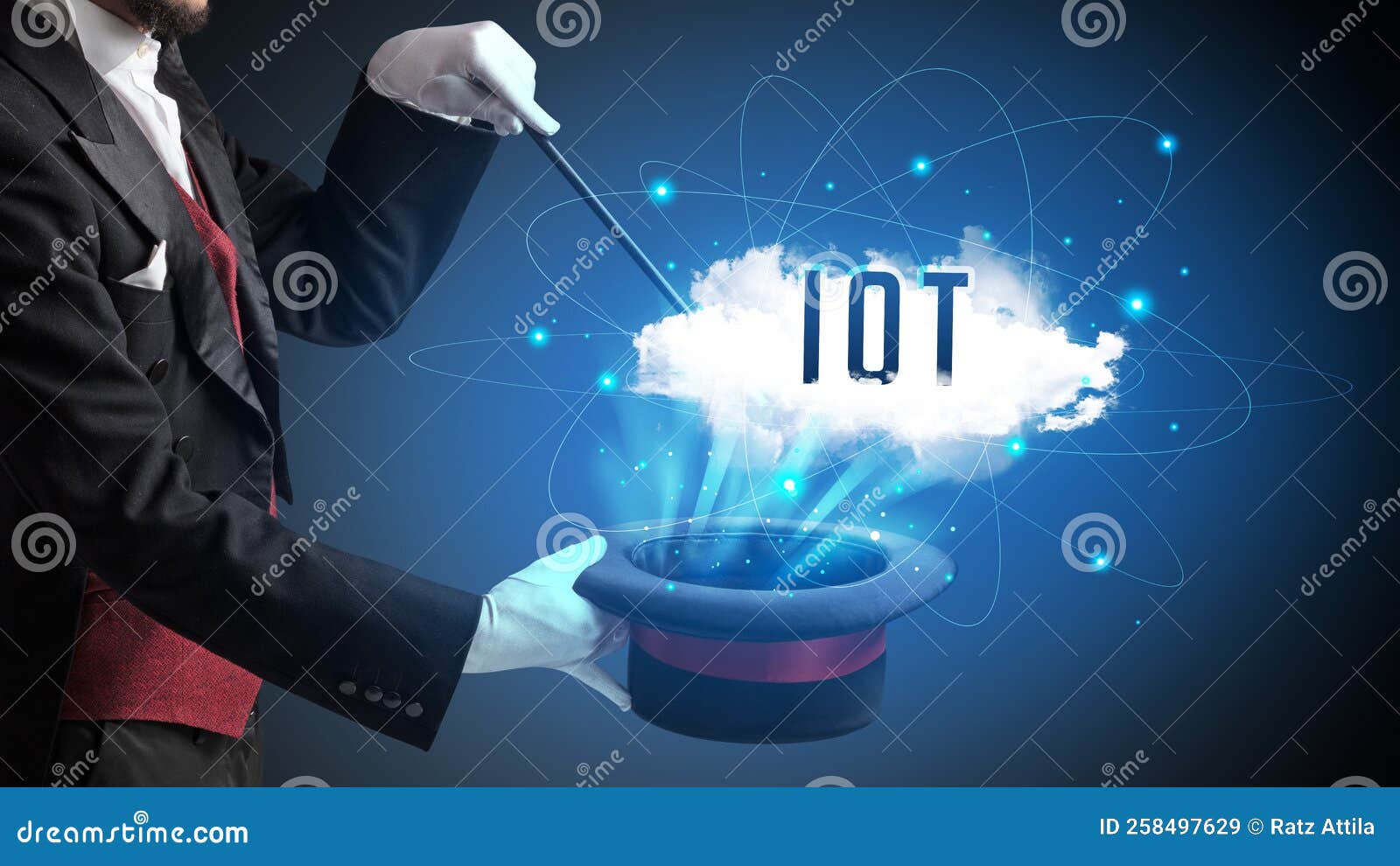 Magician or Illusionist is Showing Magic Trick Stock Image - Image of ...