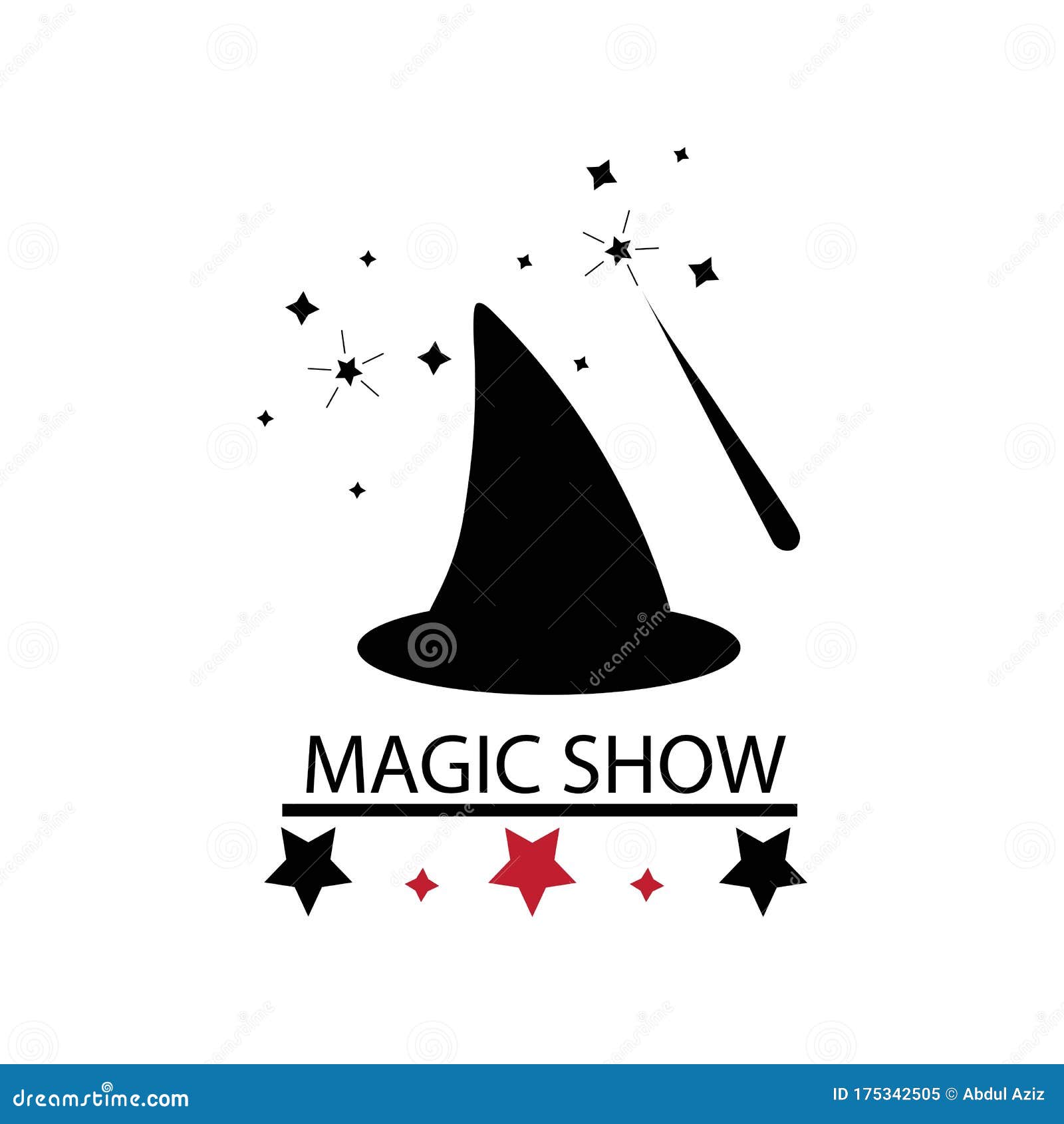 Magician Illustration Logo Vector Stock Vector - Illustration of ...