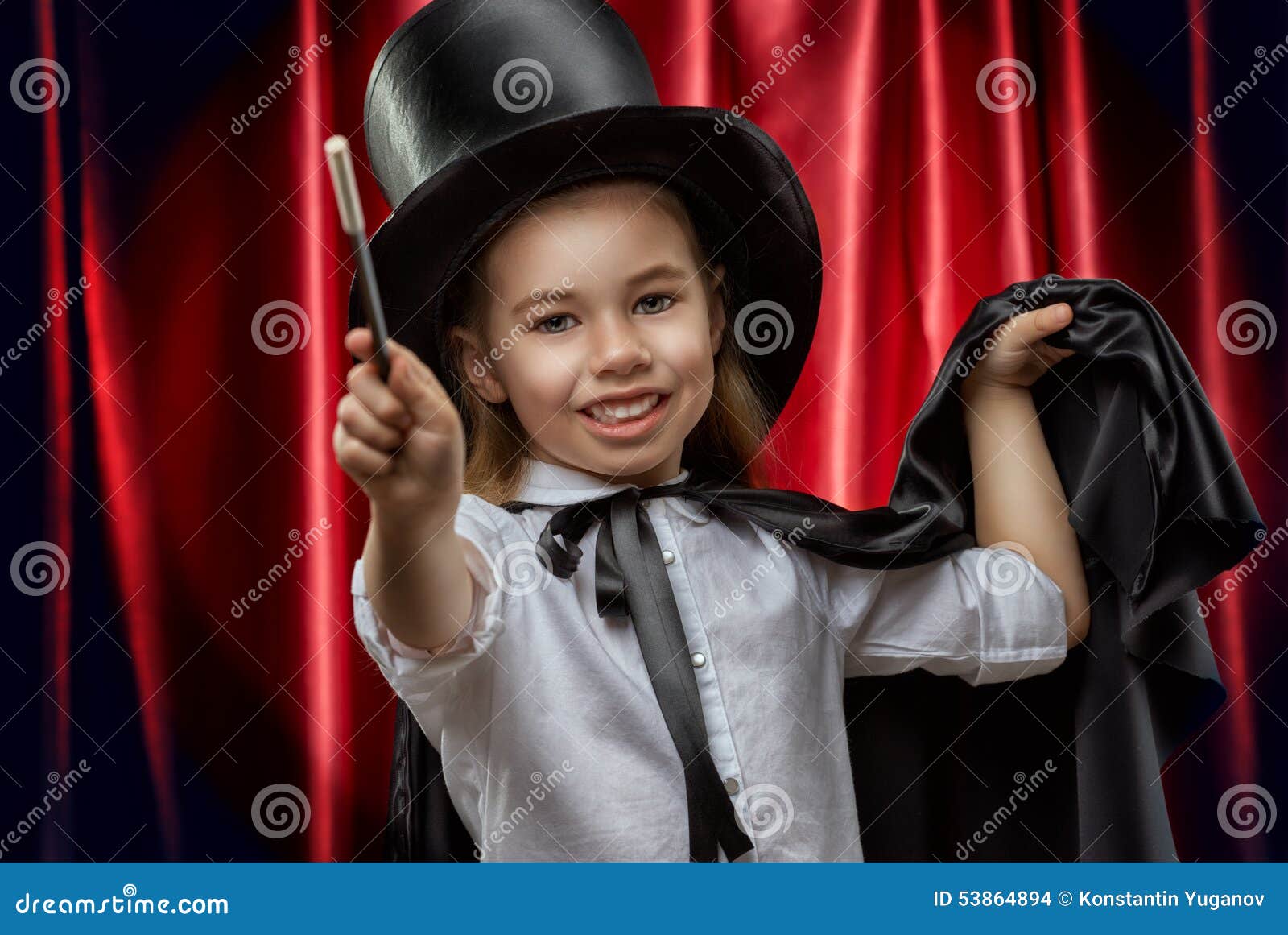 Magician stock photo. Image of playing, magic, costume - 53864894