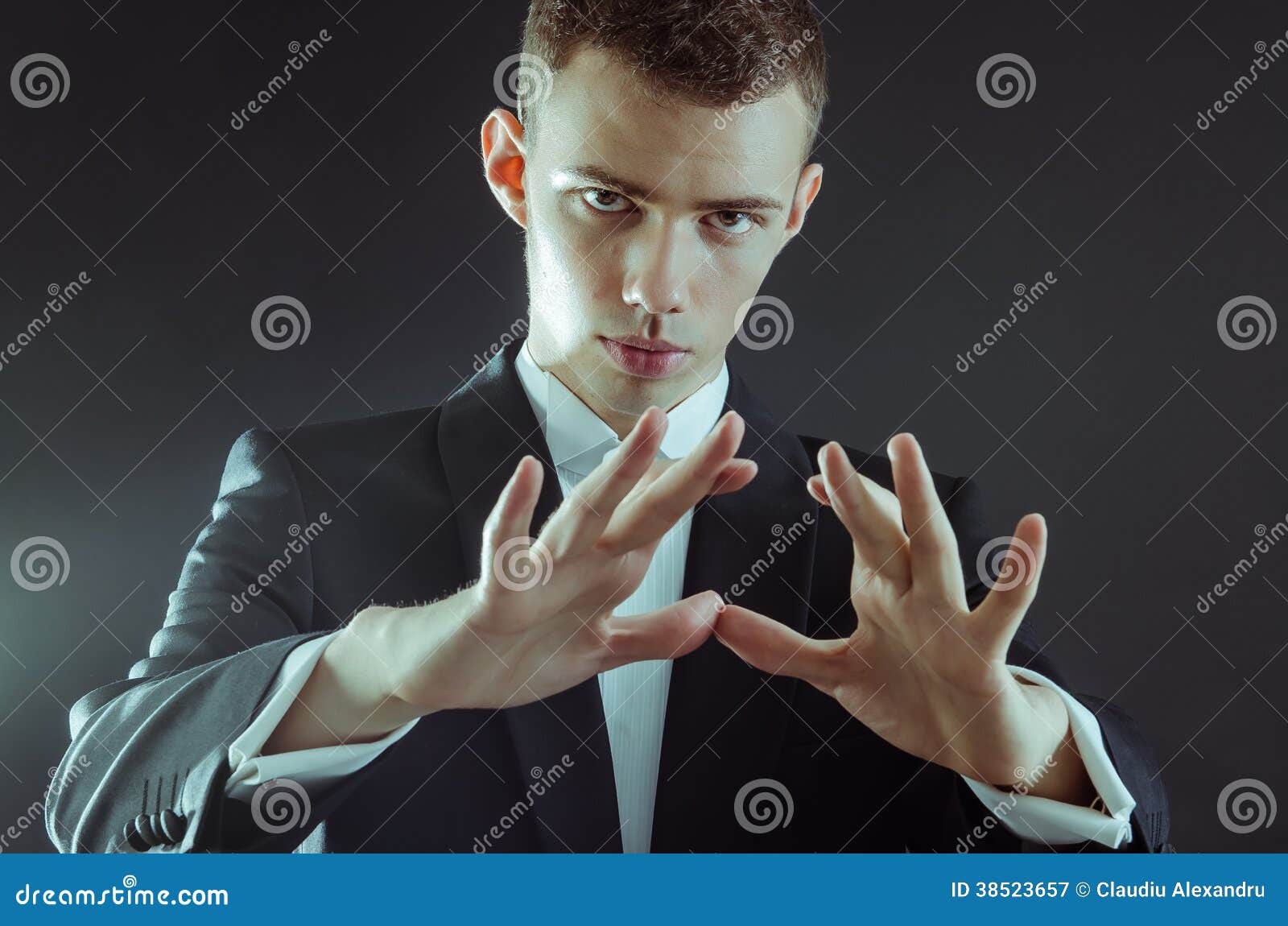 Magician stock image. Image of copy, horizontal, adult - 38523657