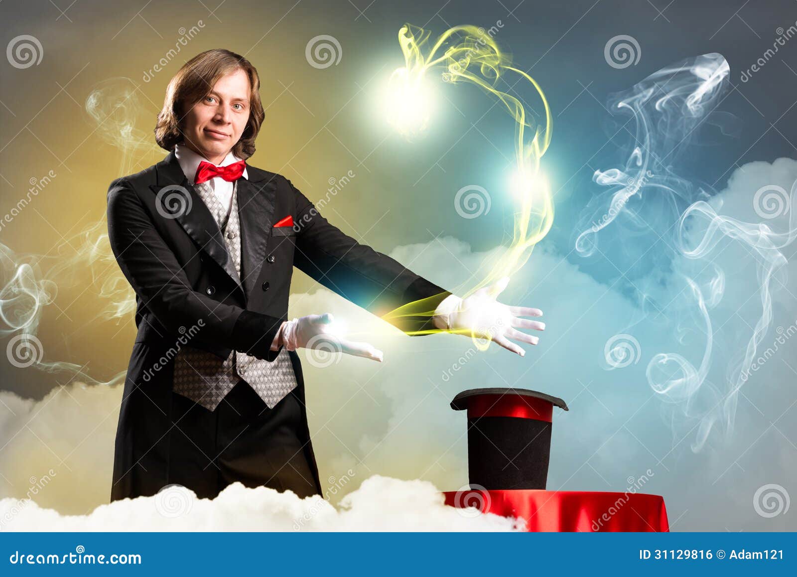 Magician stock photo. Image of people, hold, astonish - 31129816