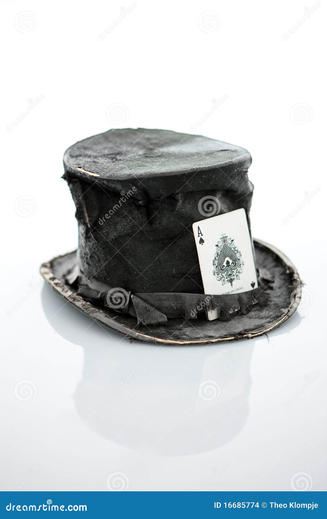 Magician s hat. stock photo. Image of isolated, magic - 16685774