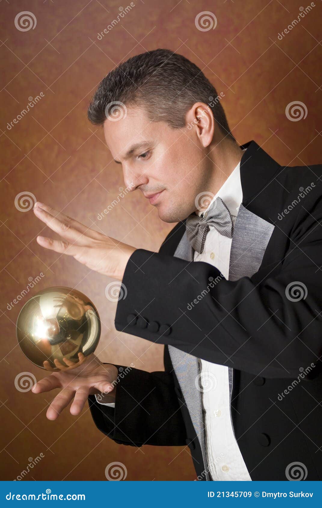 Magician s magic trick stock image. Image of gesturing - 21345709