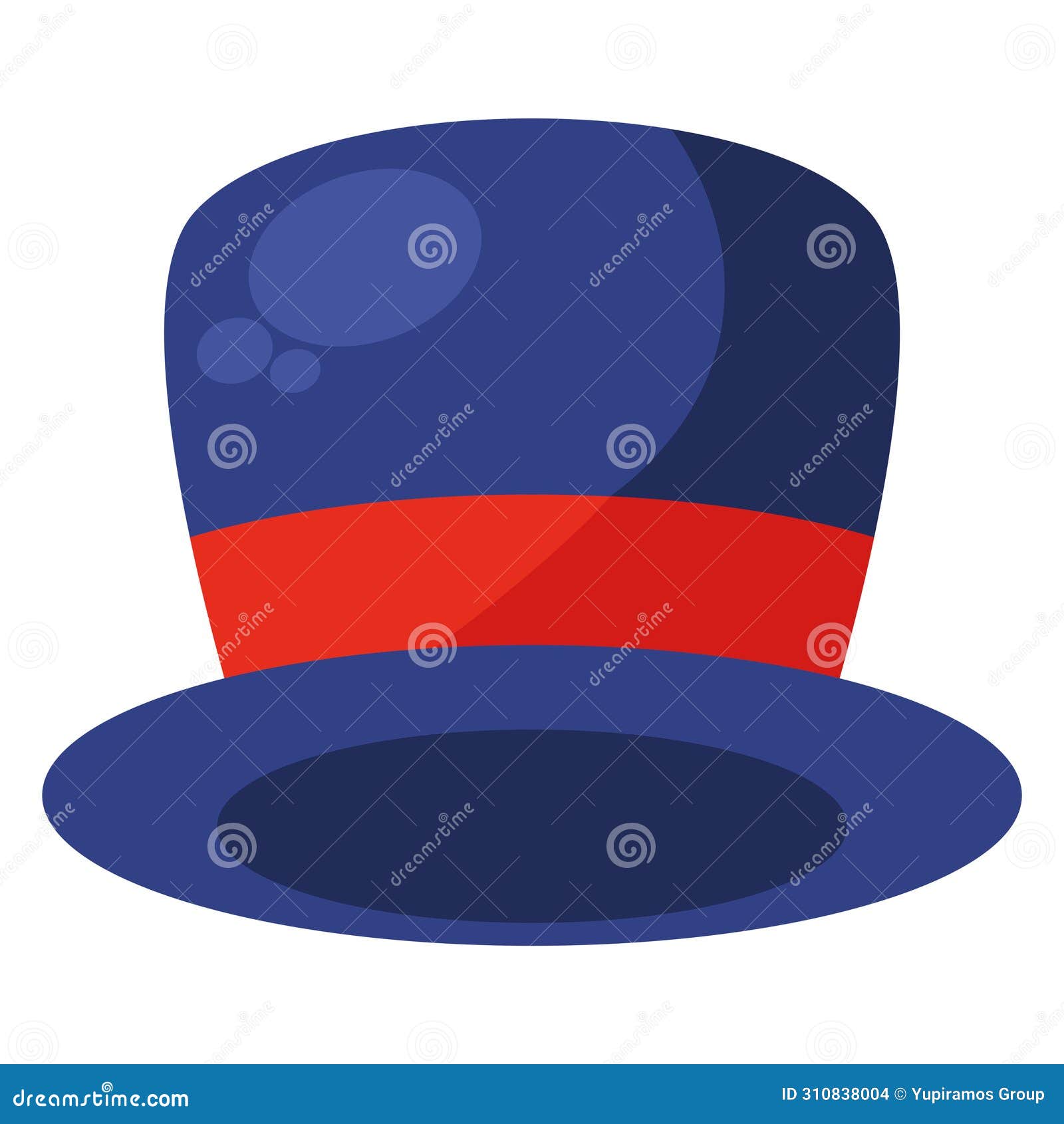 Magician top hat stock vector. Illustration of vector - 310838004