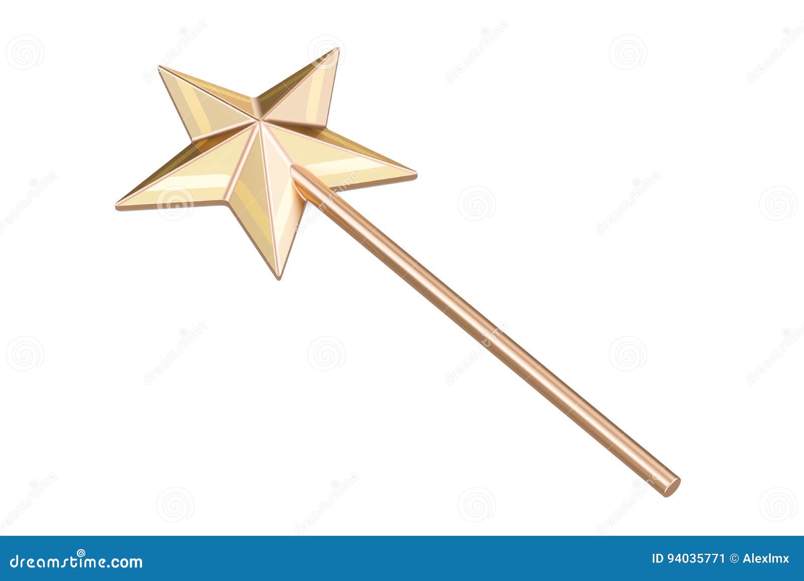 Magician Wand Wizard Vector Illustration | CartoonDealer.com #107100282