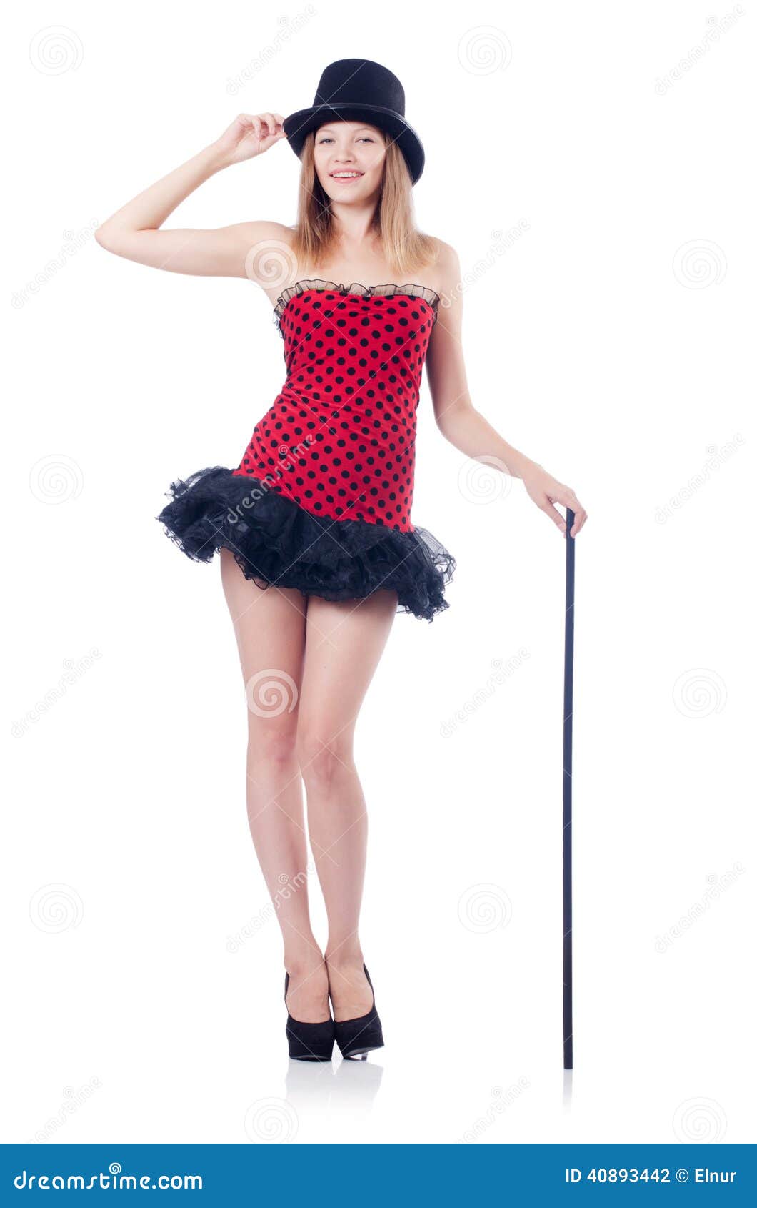 Magician woman with wand stock photo. Image of magician - 40893442