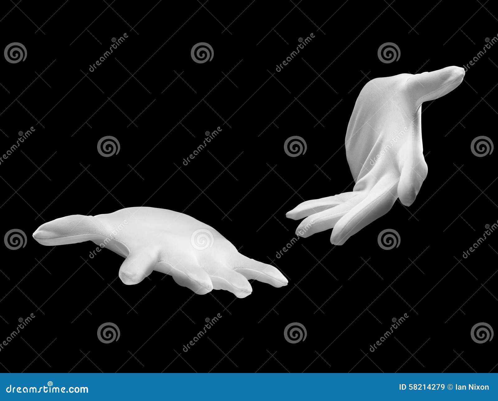 Magicians Hands Demonstrating Trick Stock Image - Image of magic ...