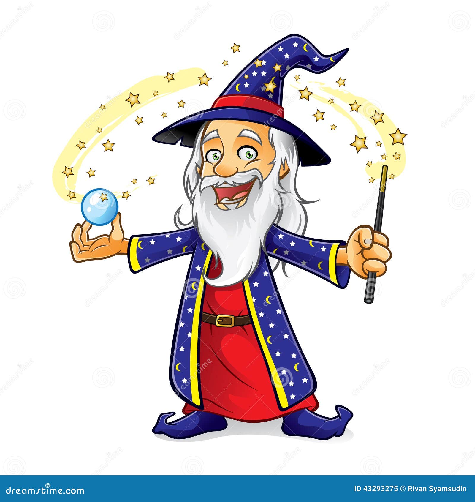 Magicien Illustration de Vecteur - Image: 43293275