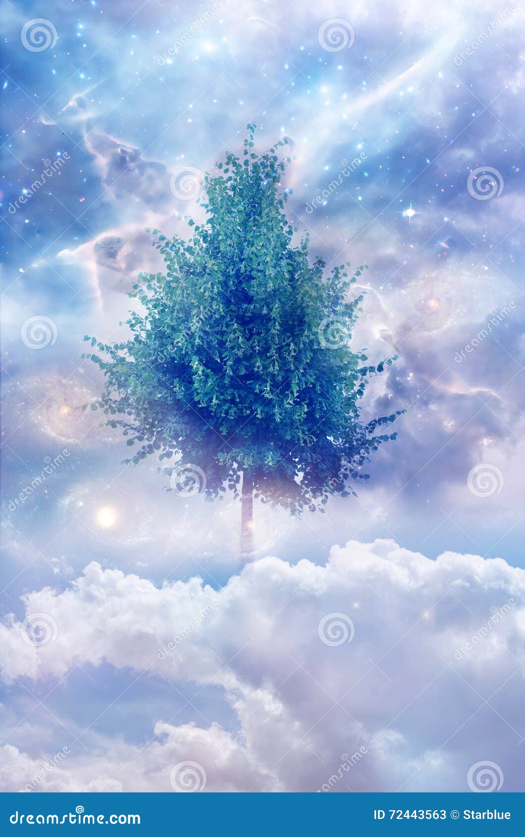 Magische Boom Van Het Leven Stock Afbeelding - Image of mysticus ...