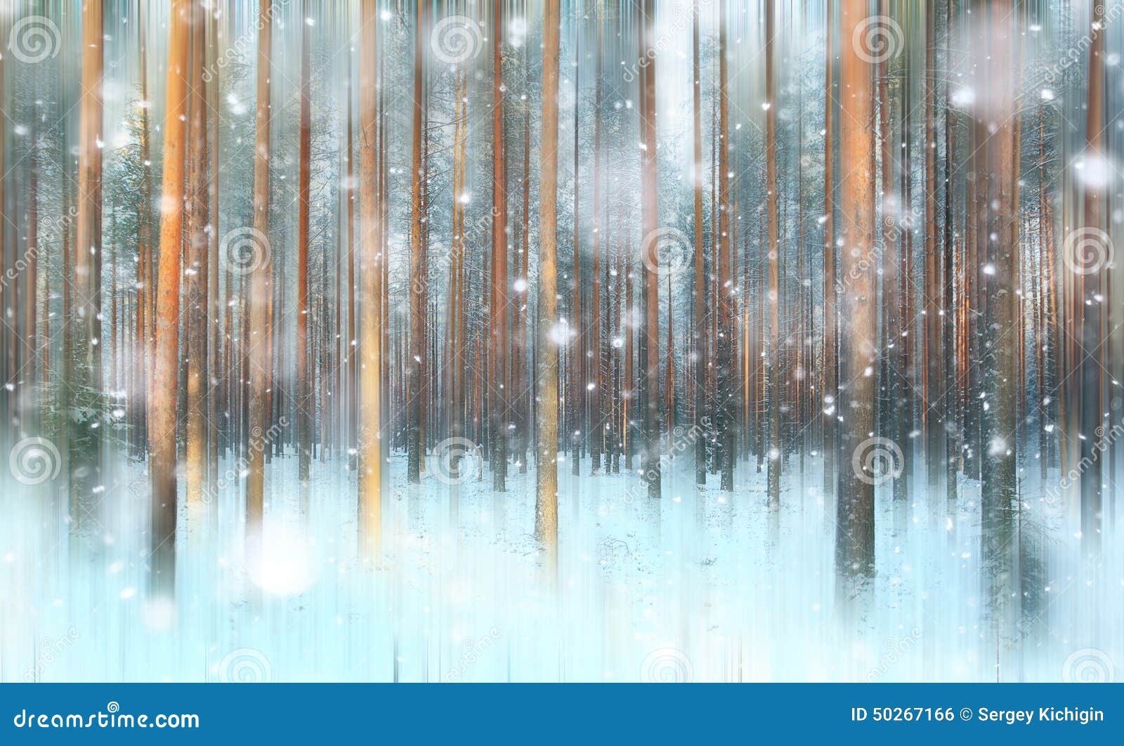 Magischer Winterwald, Märchen, Stockfoto - Bild von magie, märchen ...