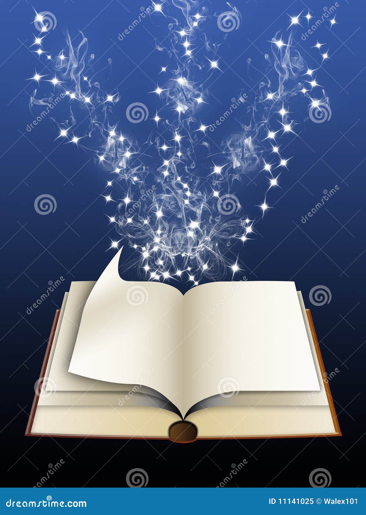 Magisches Buch (01) stock abbildung. Illustration von traum - 11141025