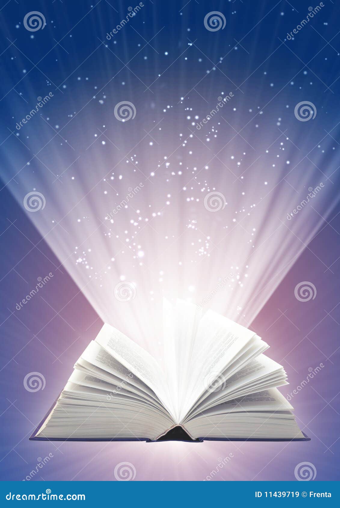 Magisches Buch stock abbildung. Illustration von phantasie - 11439719