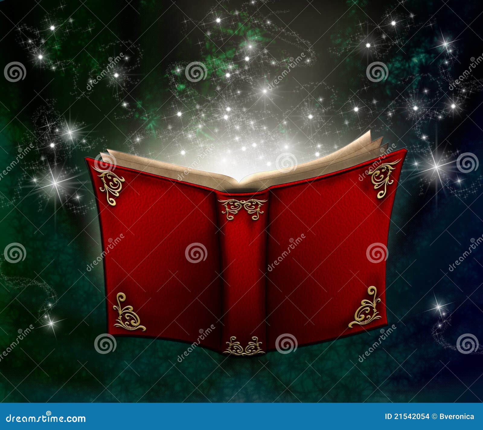 Magisches Buch stock abbildung. Illustration von literatur - 21542054