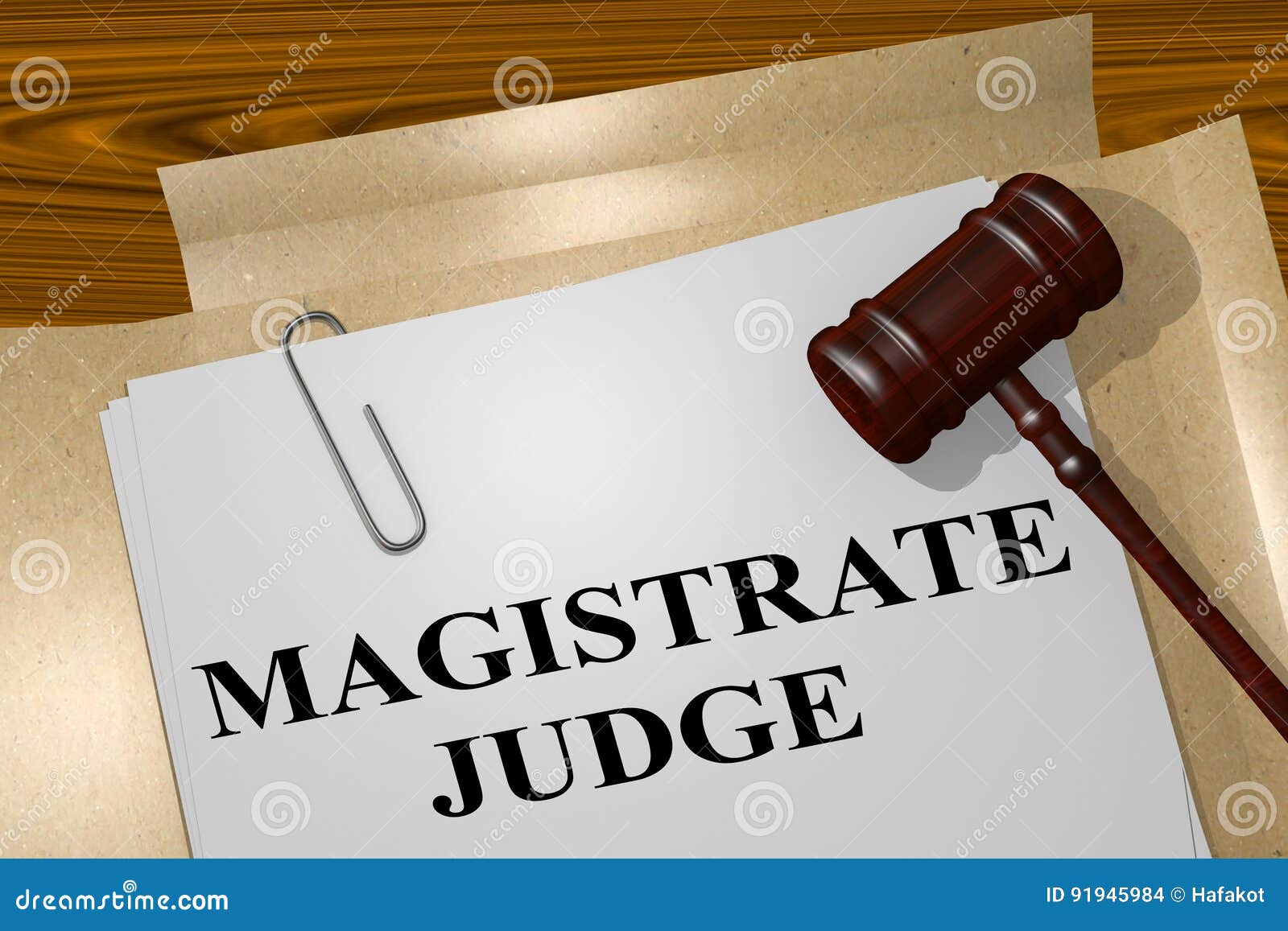Magistrate Judge concept stock illustration. Illustration of hammer ...