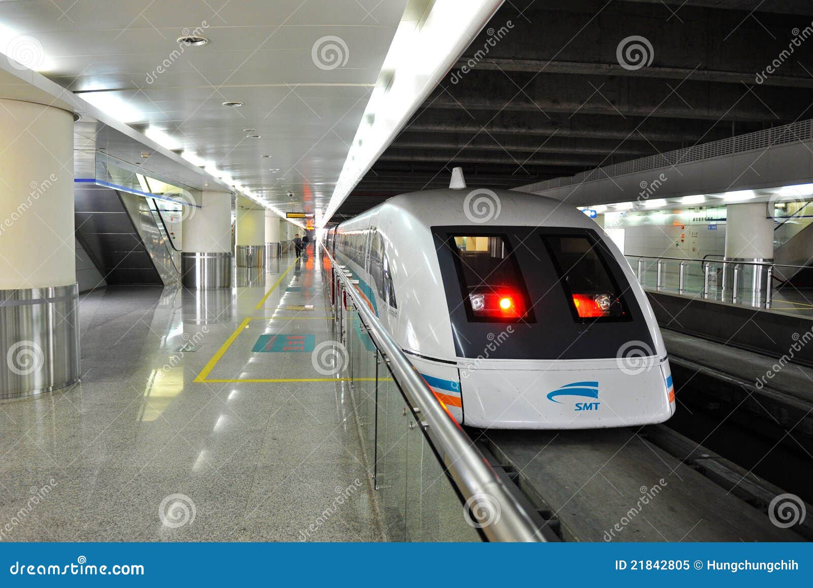 Maglev Train Starts Operation on June 1, 2010 Editorial Image - Image ...