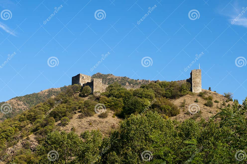 Maglic fortress stock photo. Image of tower, september - 26743154