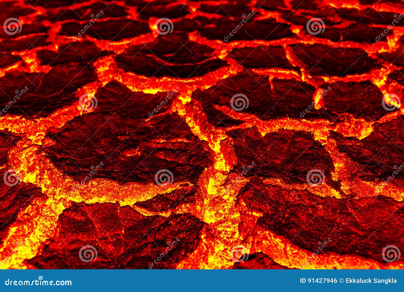 Magma Background, the Red Crack Abstract for Background. Stock Photo ...