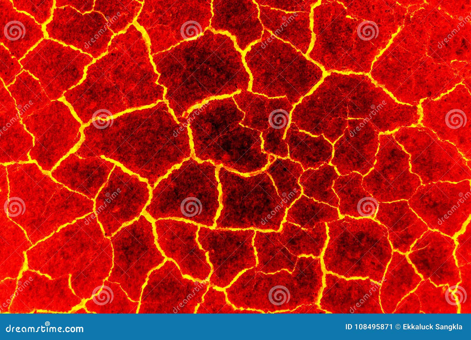 Magma Background, the Red Crack Abstract for Background Stock Image ...