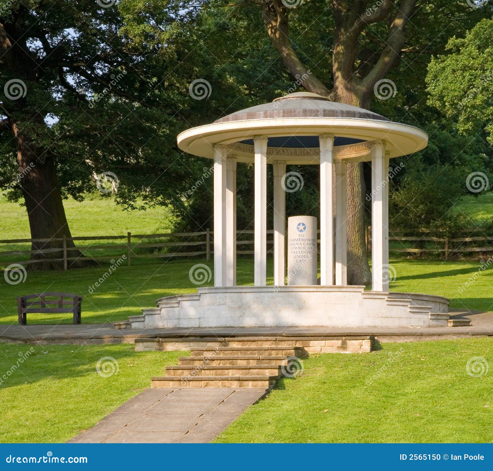 Magna Carta Memorial Runnymede Stock Photo - Image of magna, landmark ...