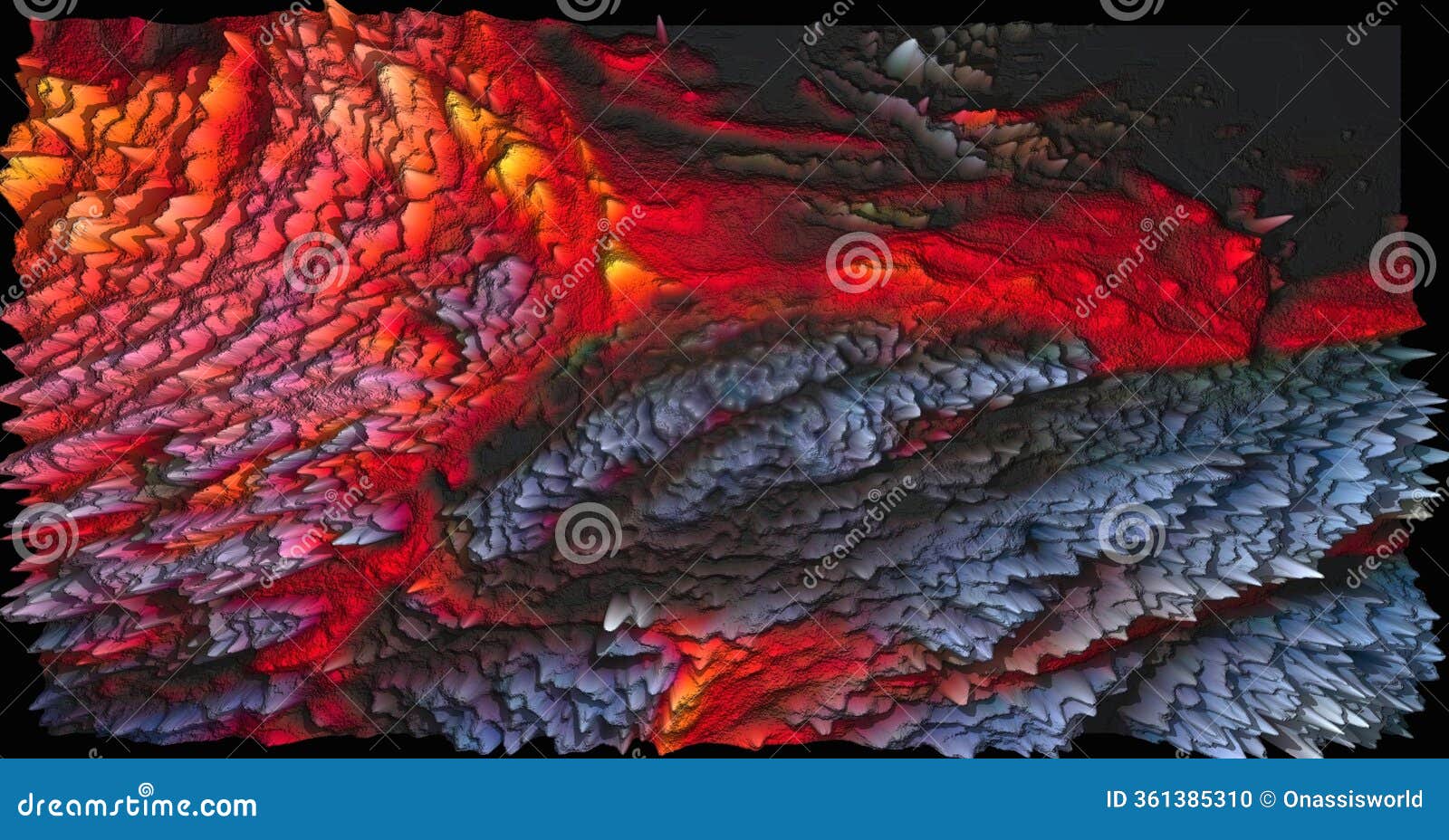 Magna Dark Red Lava Flow Background Abstract Stock Photo - Image of ...