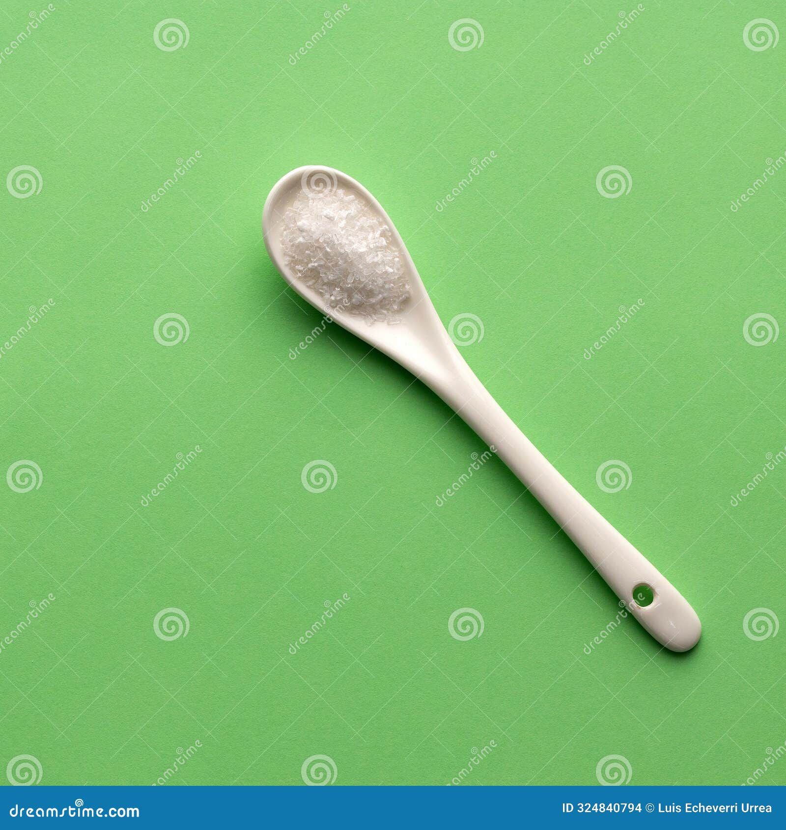 Magnesium Chloride in Spoon - Chemical Component Stock Photo - Image of ...