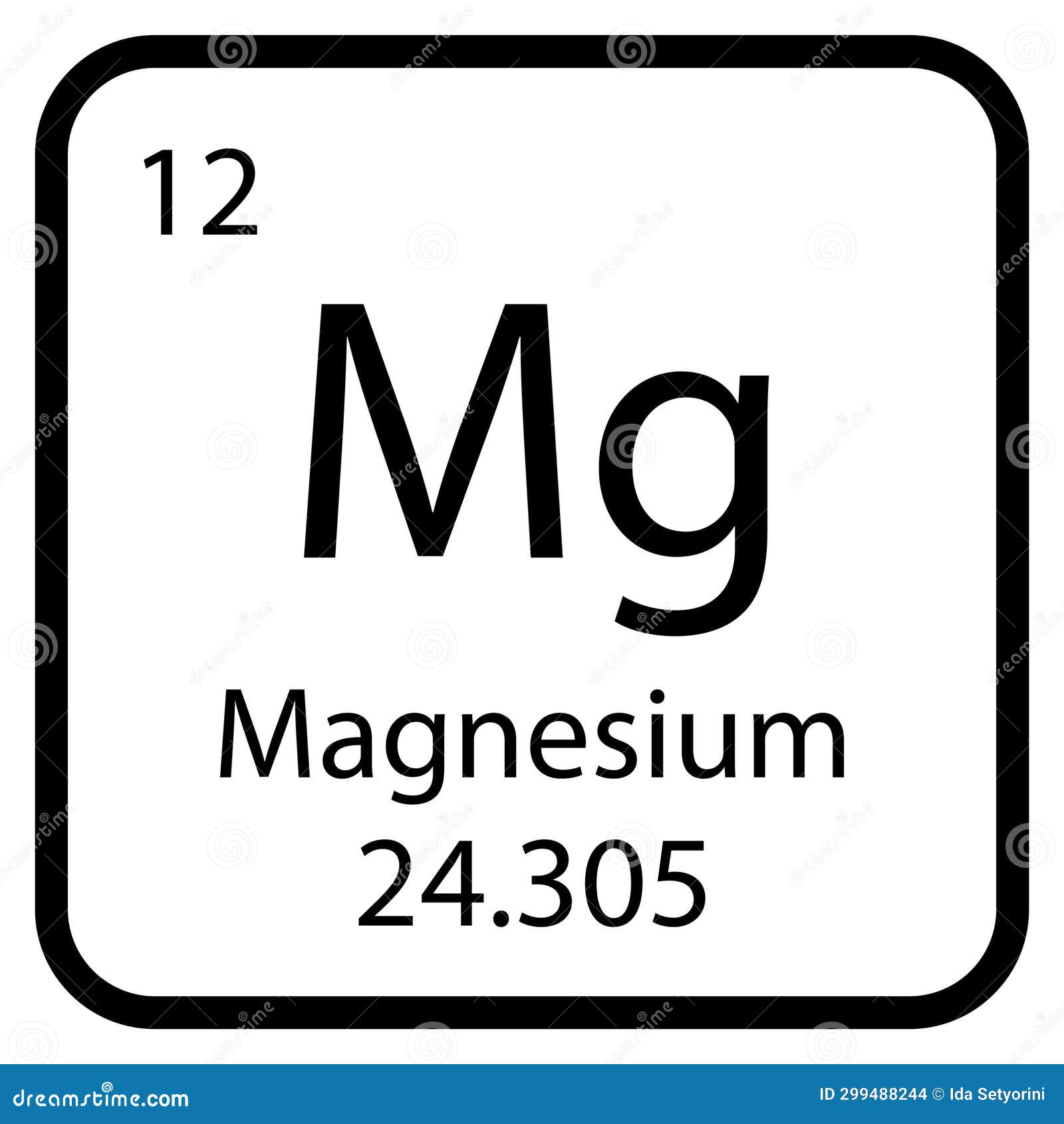 Magnesium icon vektor stock illustration. Illustration of vector ...