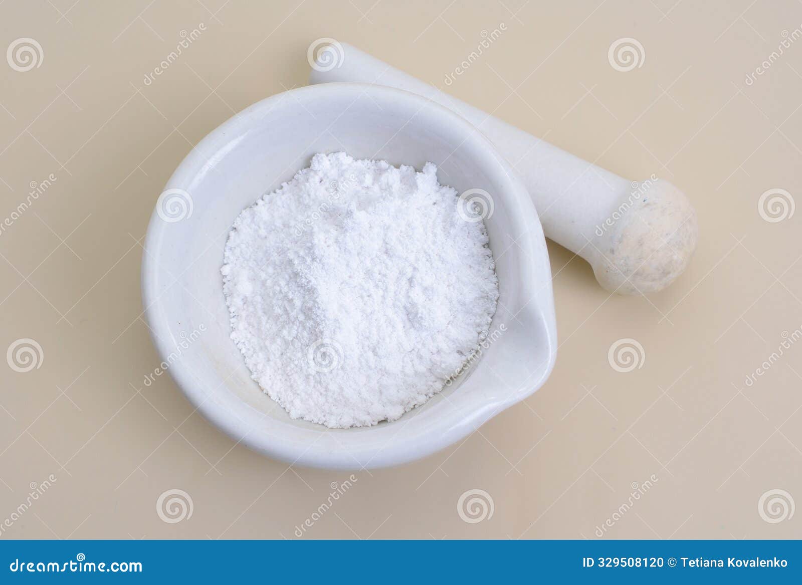 Magnesium Oxide MgO, or Magnesia Powder Stock Photo - Image of ...