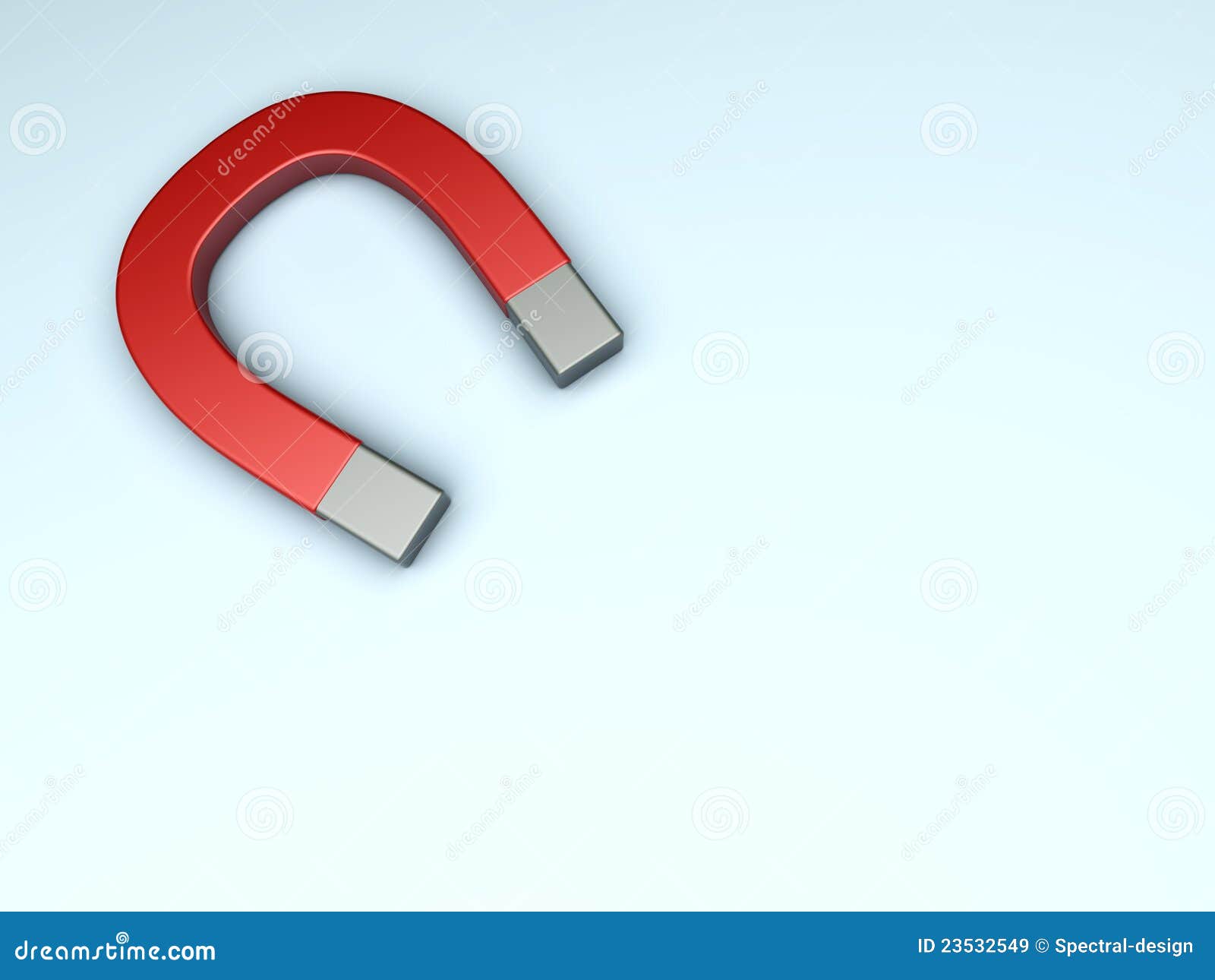 Magnet stock illustration. Illustration of attraction - 23532549