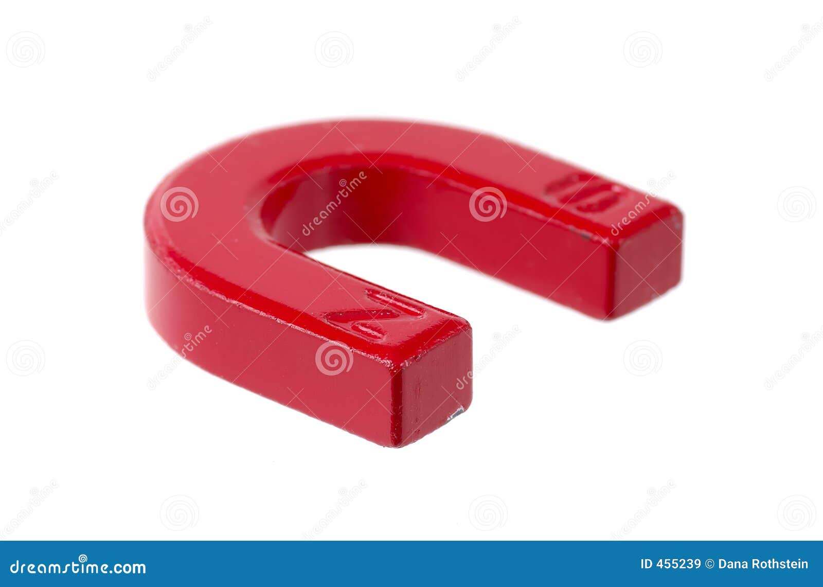 Magnet stock image. Image of magnetic, south, object, isolated - 455239