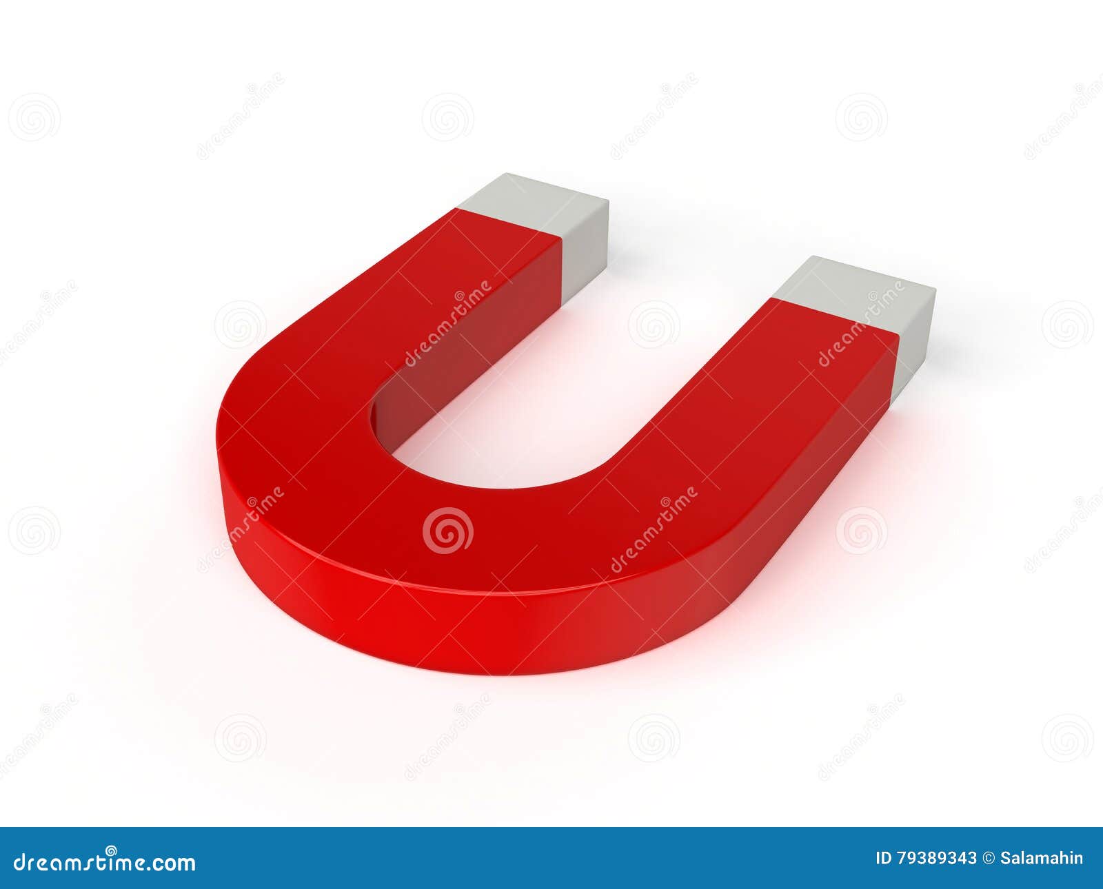 Magnet stock illustration. Illustration of scientific - 79389343