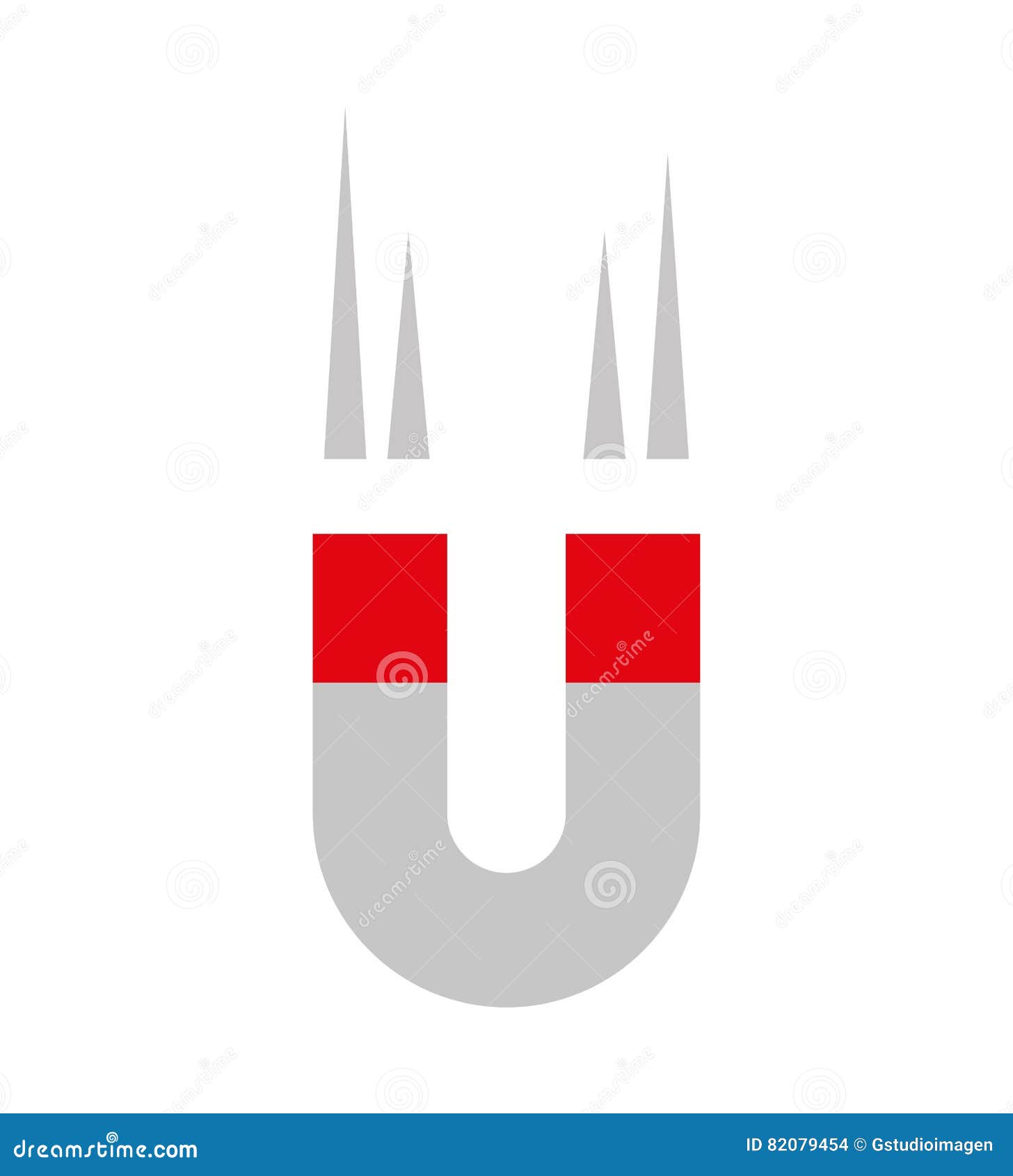 Magnet Device Isolated Icon Stock Vector - Illustration of arch ...