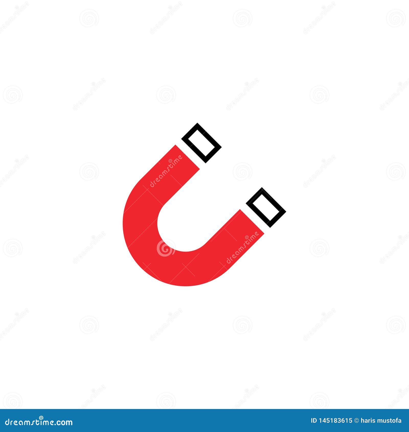 Magnet Graphic Design Template Vector Isolated Stock Vector ...