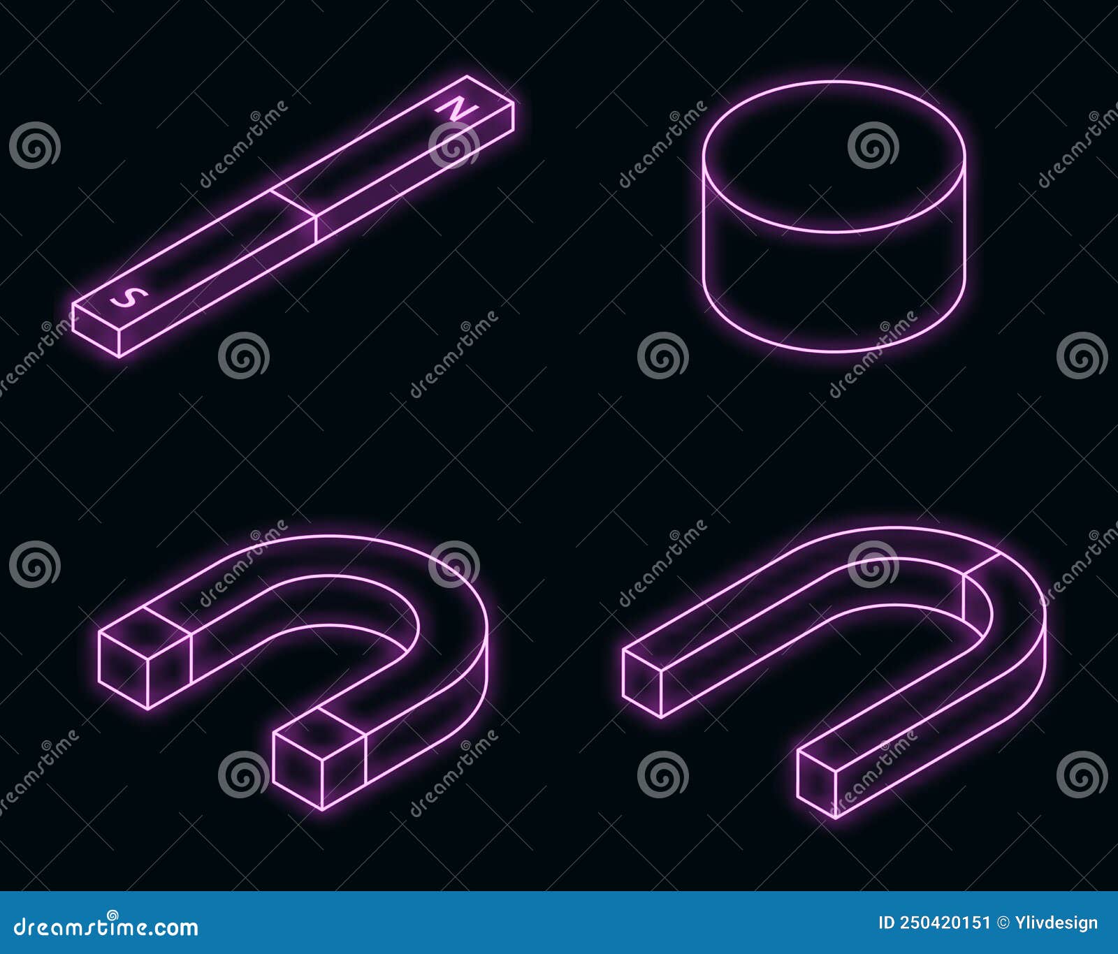 Magnet Icons Set Vector Neon Stock Illustration - Illustration of ... Magnet Icons Set Vector Neon Stock Illustration - Illustration of ...