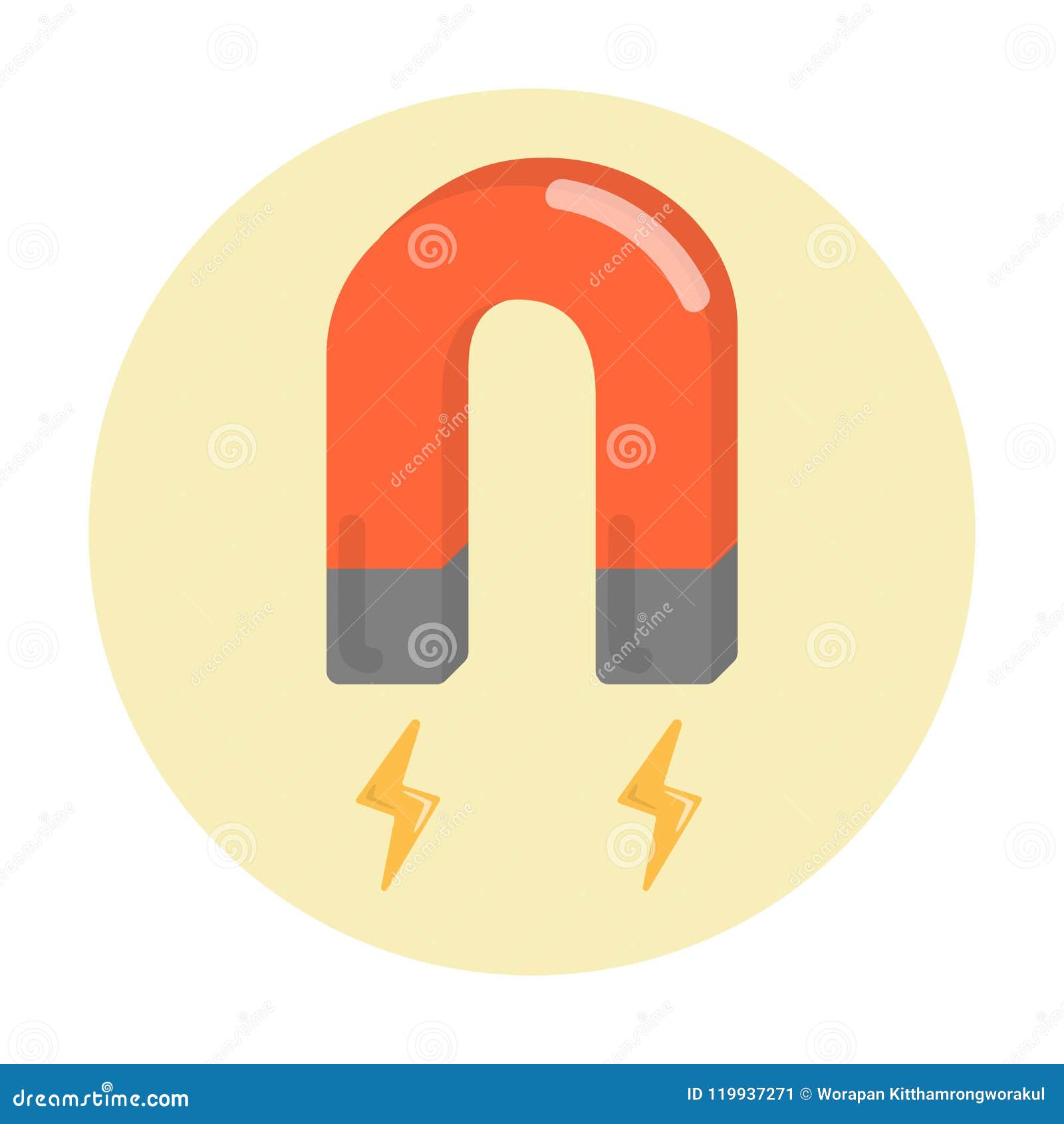 Magnet Lab Equipment stock illustration. Illustration of chemical ...