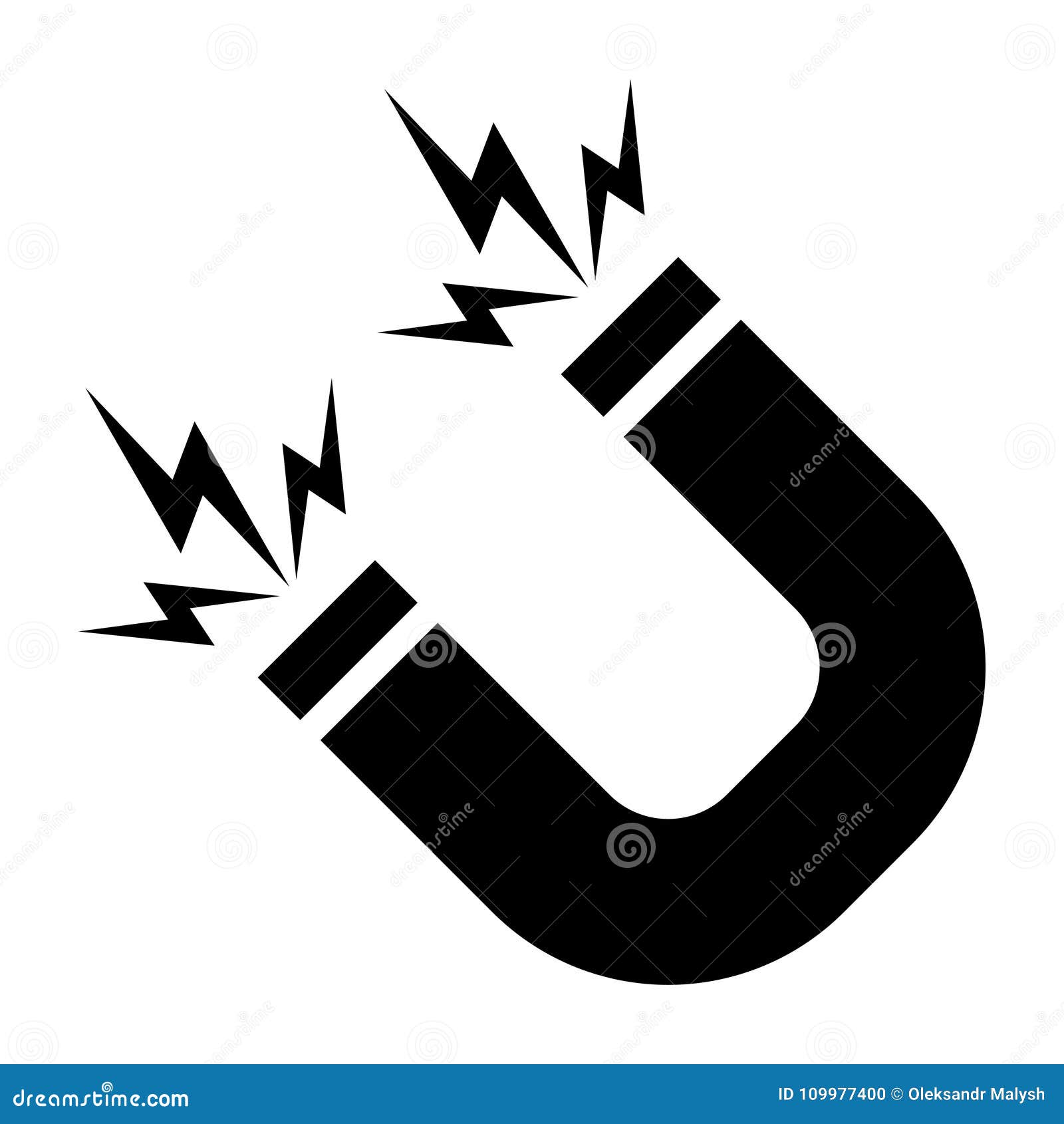 Magnet Sign Emoji Icon Illustration. Attraction Vector Symbol Emoticon ...