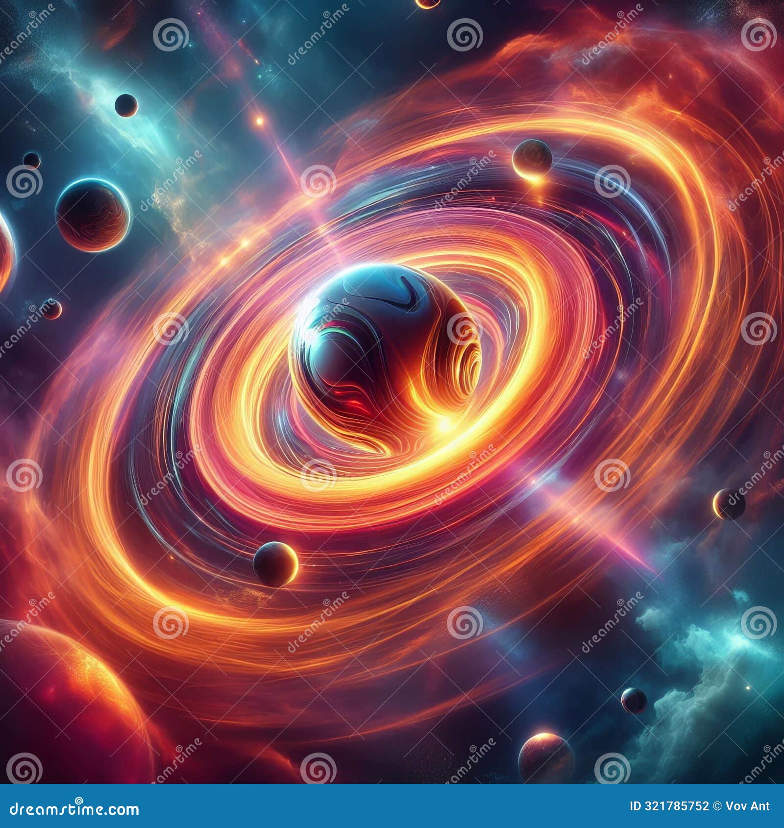 Magnetar Space Space Containing a Type of Neutron Star with a Stock ...