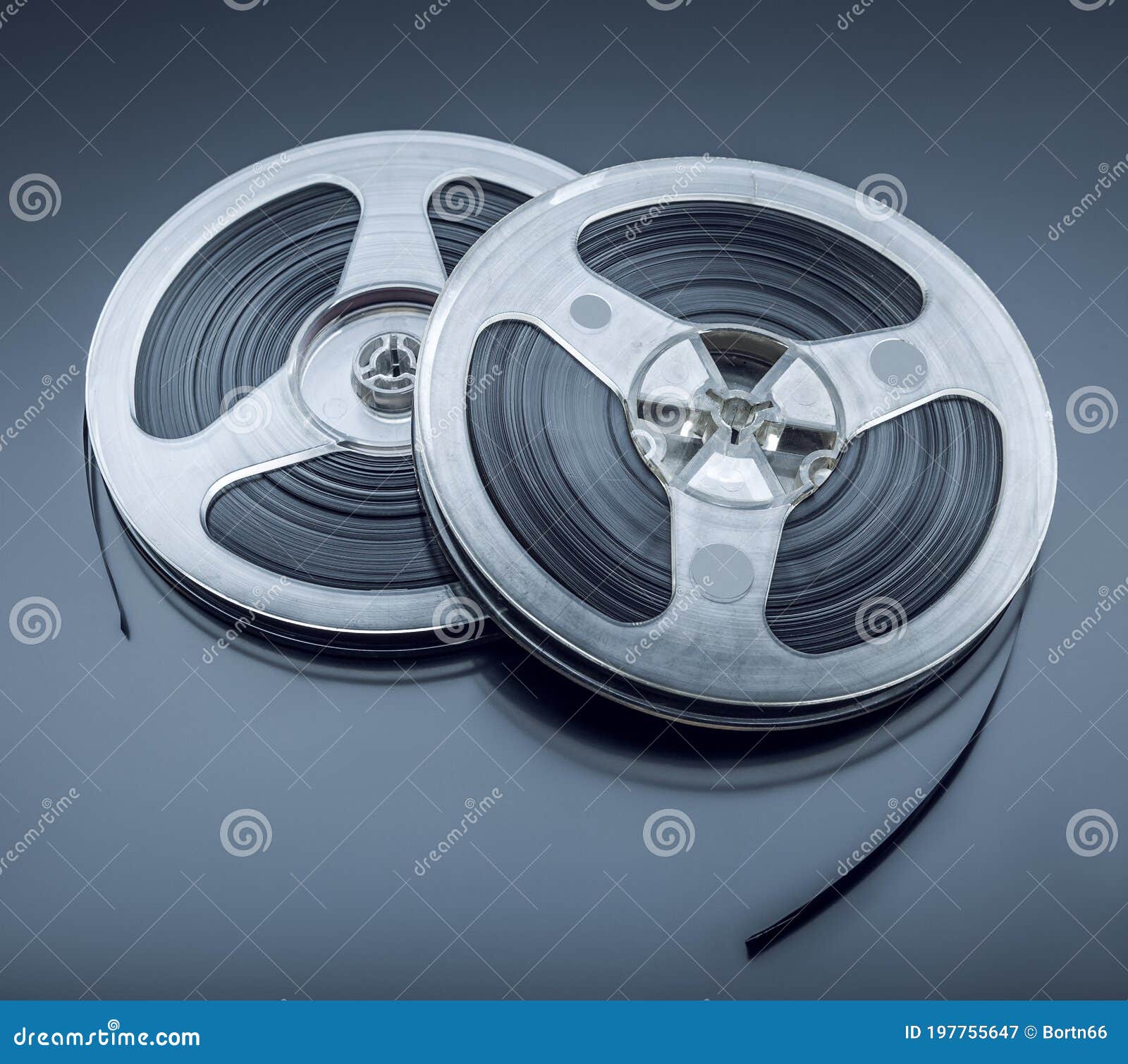Magnetic audio tape stock image. Image of serom, plastic - 197755647