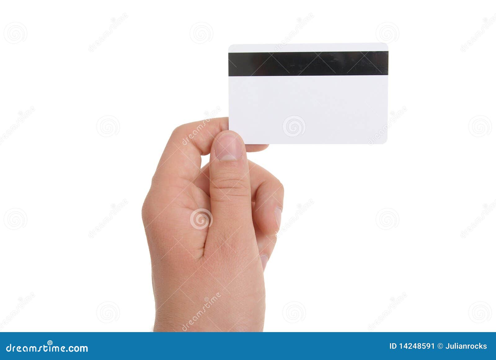 Magnetic Card with Clipping Paths Stock Image - Image of payment ...