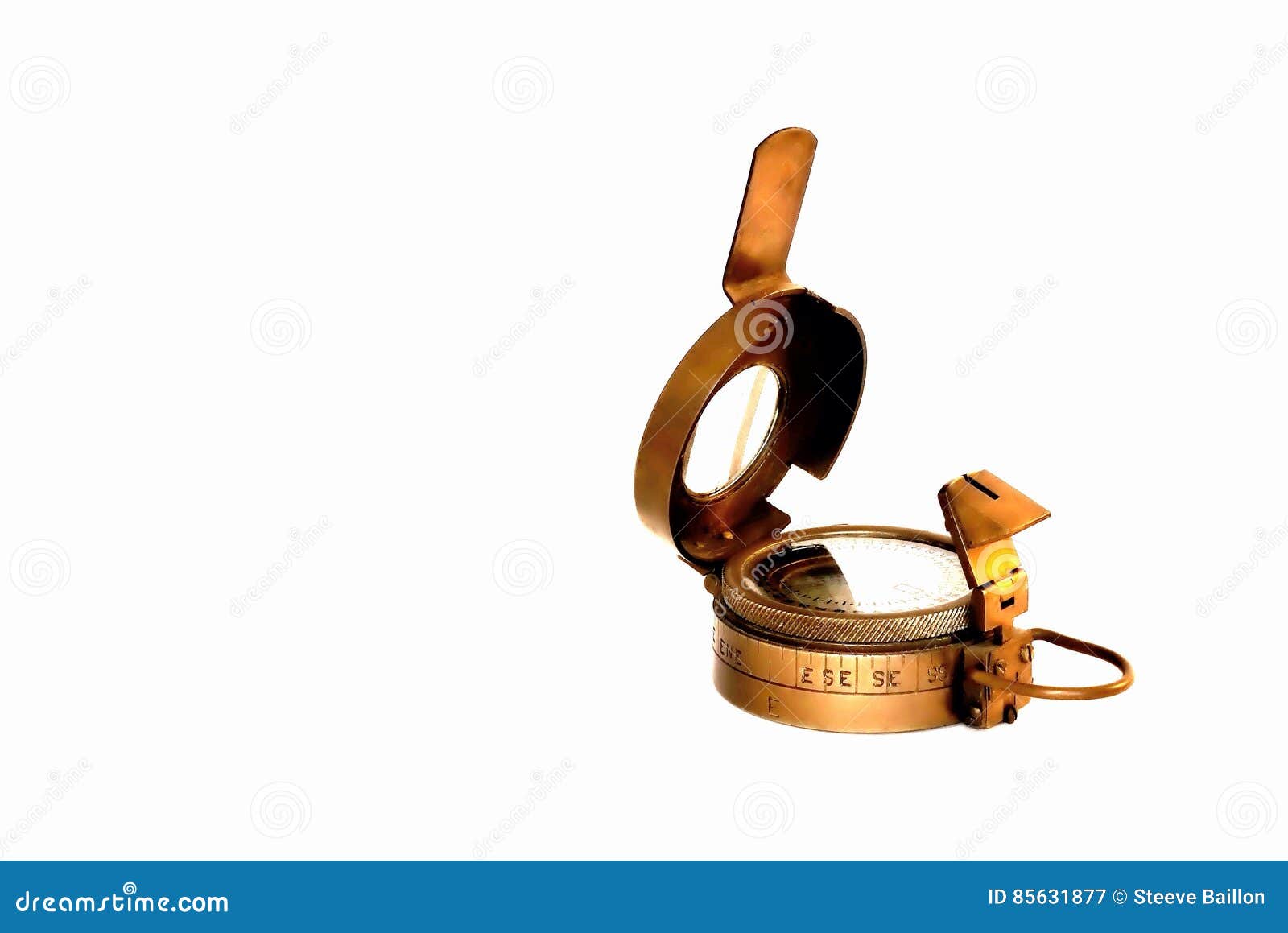 Magnetic compass stock image. Image of navigation, light - 85631877