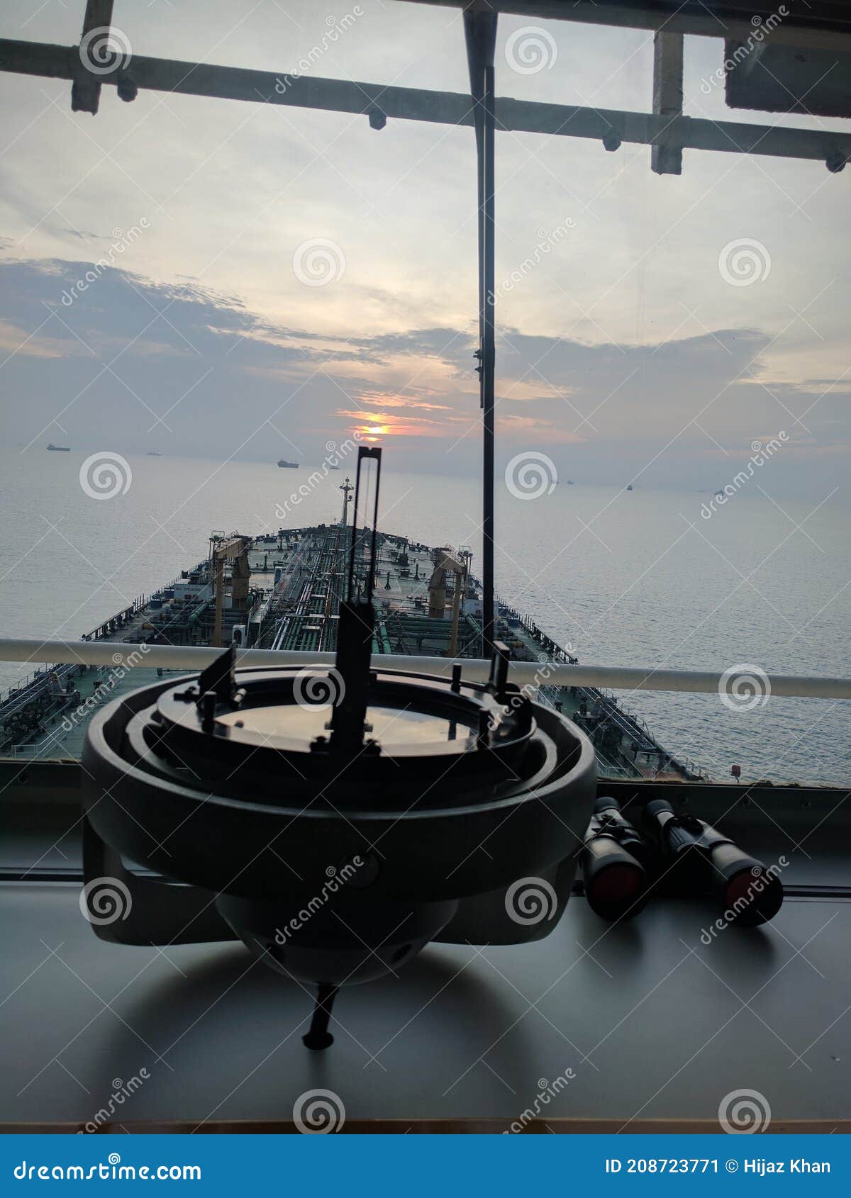 Magnetic Compass and Night Vision Binocular are in the Bridge Stock ...