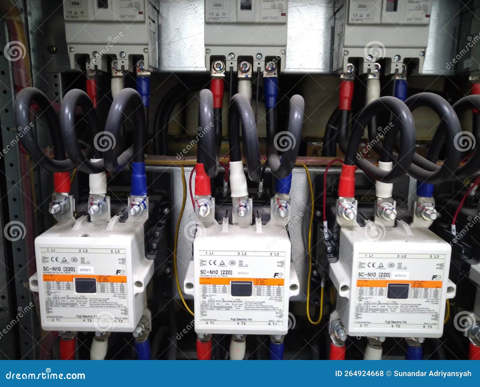 Magnetic Contactor Isolate On White Background Royalty-Free Stock Photo ...