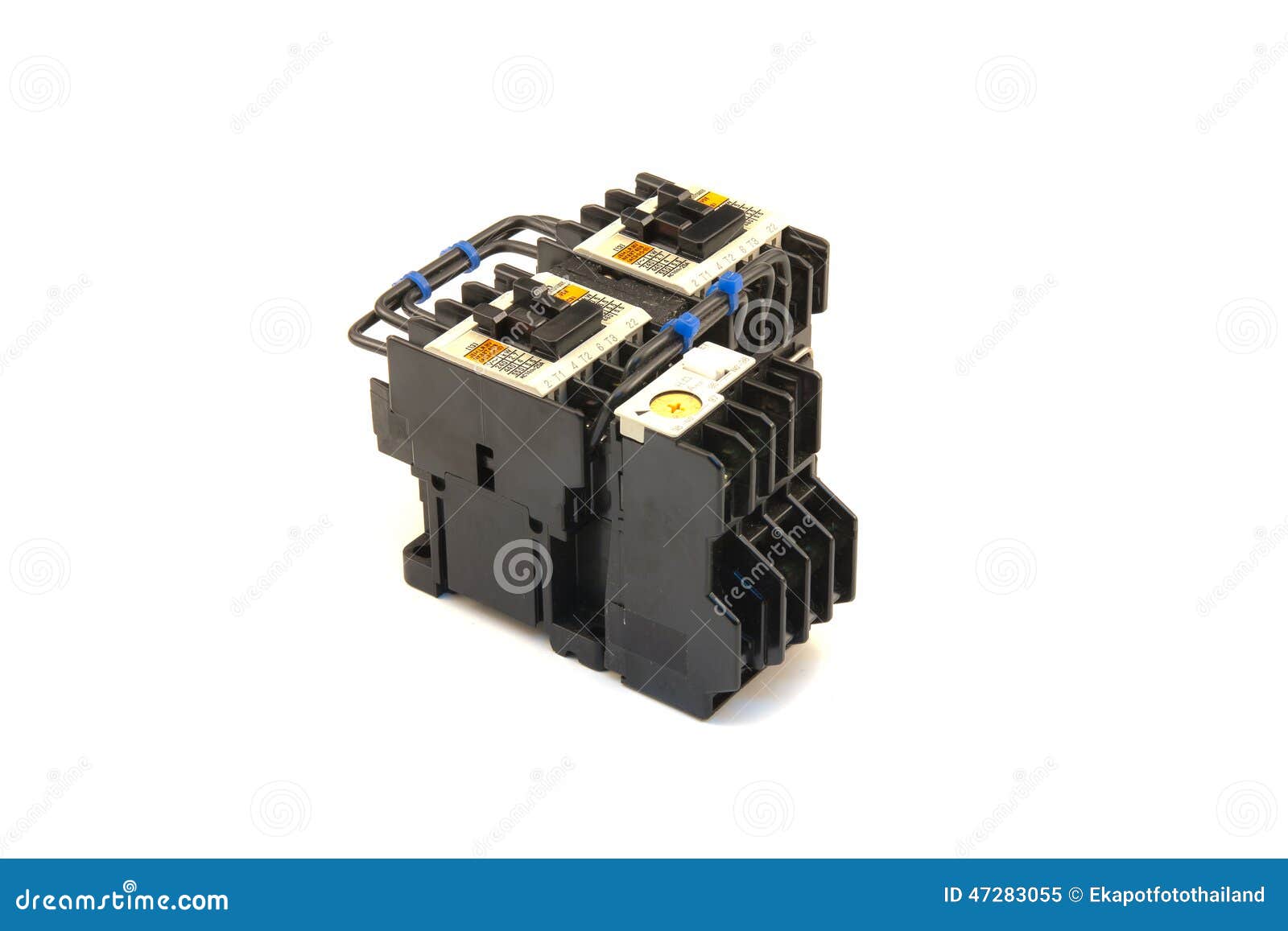 Magnetic contactor stock image. Image of control, electrical - 47283055