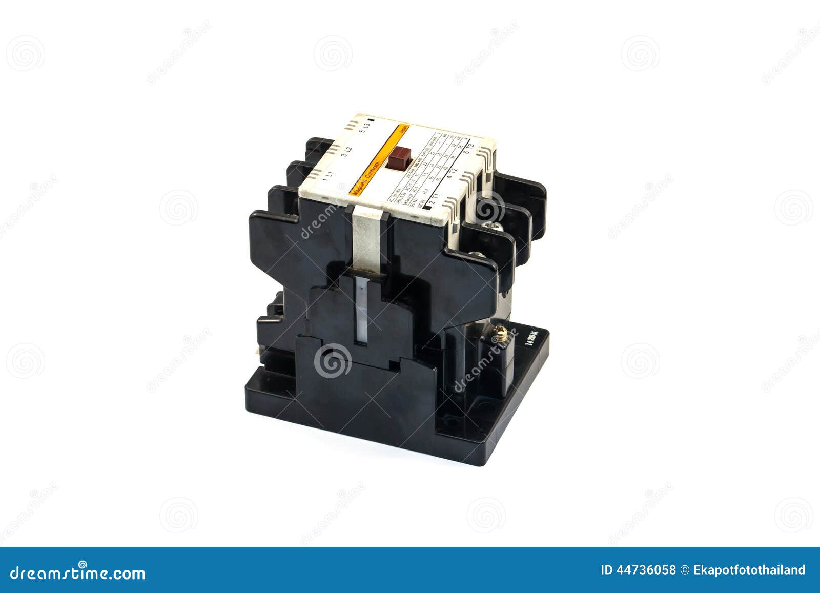 Magnetic Contactors stock photo. Image of control, contactors - 44736058