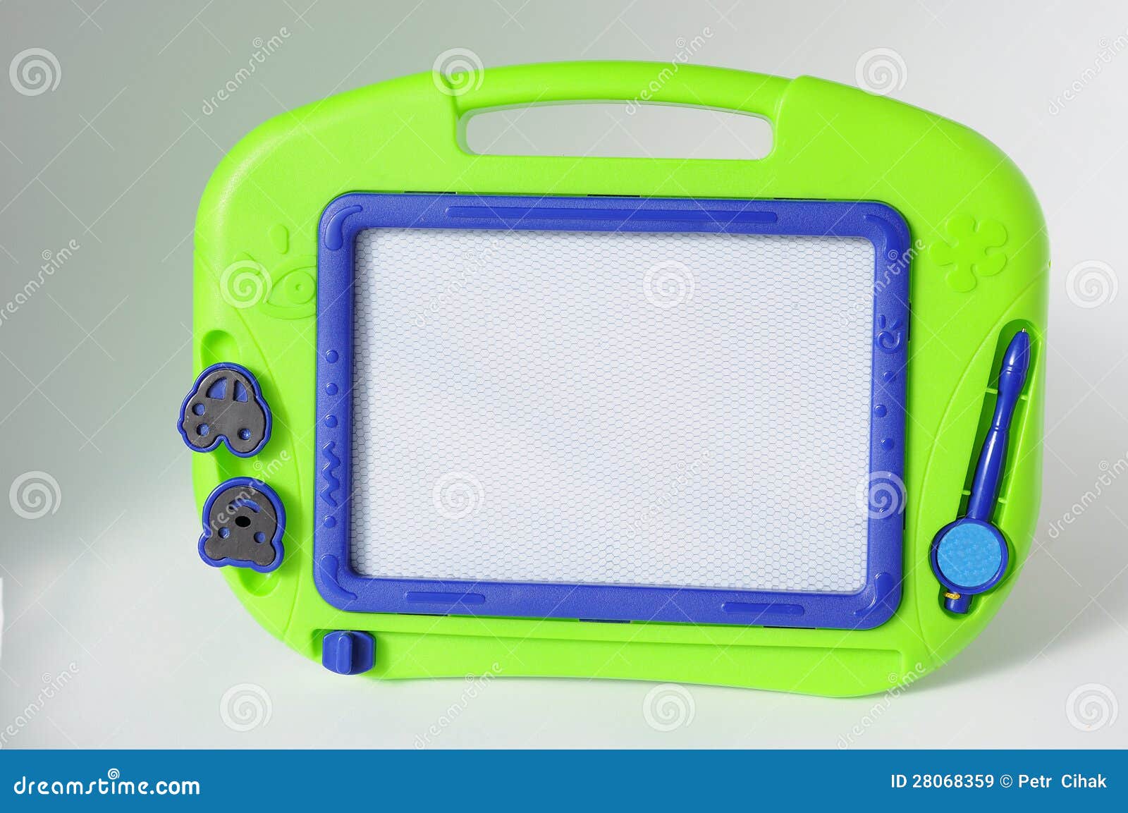 Magnetic drawing tablet stock image. Image of table, design - 28068359