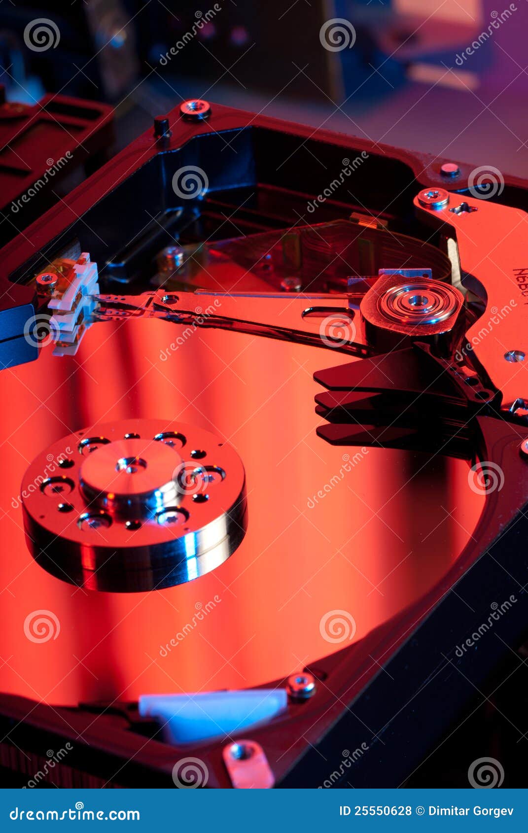 Magnetic drive stock photo. Image of components, blue - 25550628