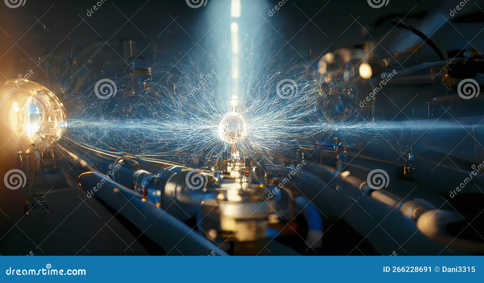 Magnetic and Electric Field Used for Harnessing Antimatter Stock ...