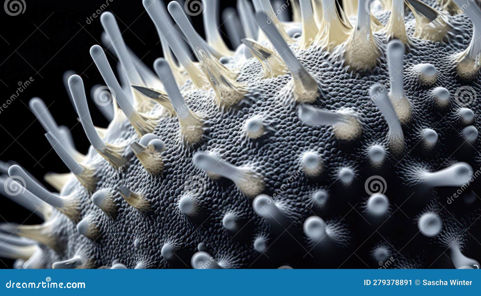 Magnetic Elegance: Exploring Macro Details of White Ferrofluid S ...